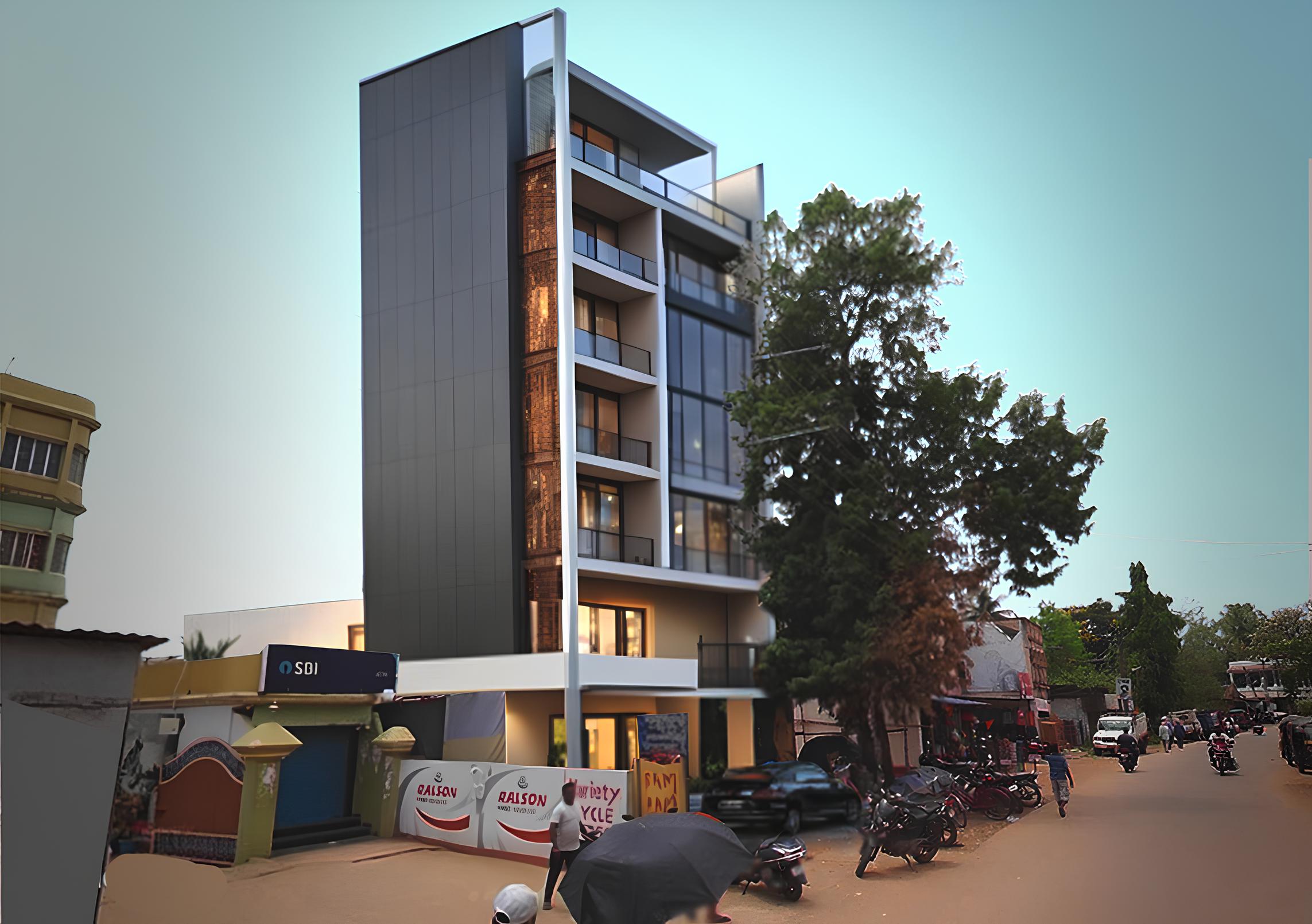 Mixed Use – Baharagora, Jharkhand IN – Saikat Ghosh Design Associates